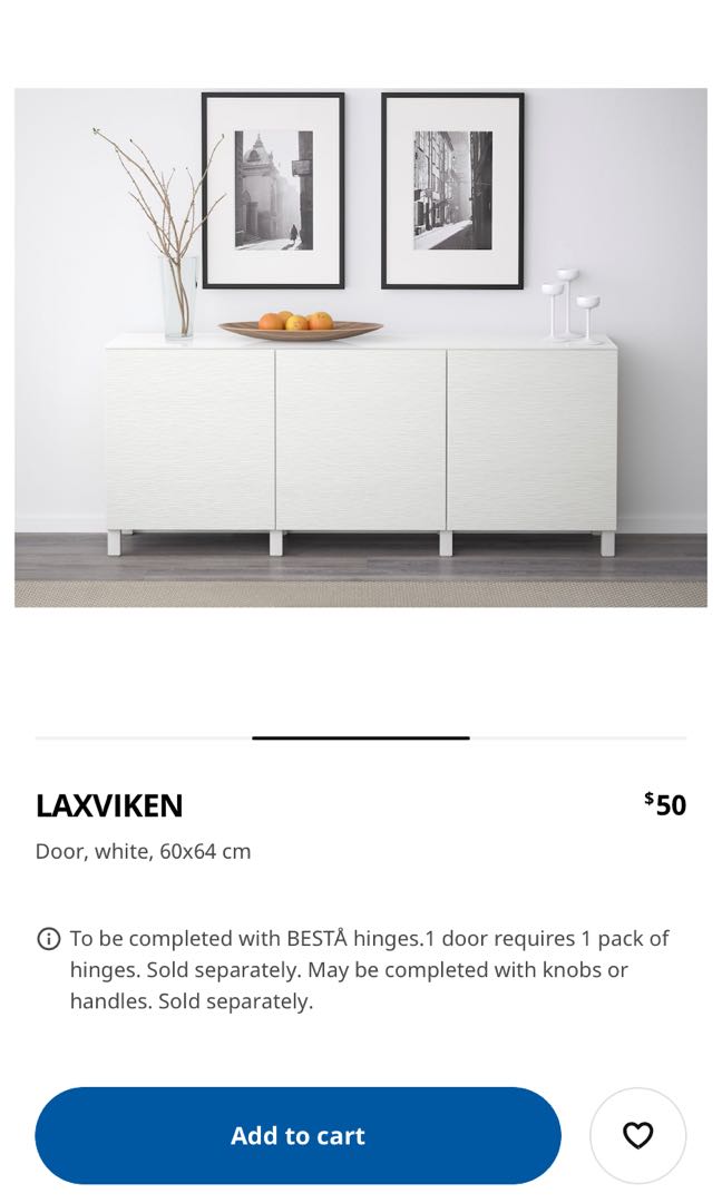 IKEA Laxviken, Furniture & Home Living, Furniture, Shelves, Cabinets ...