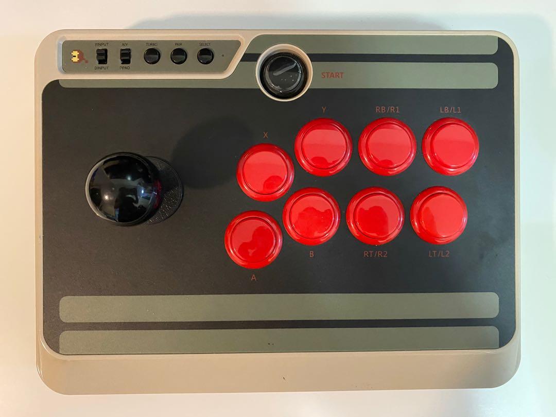8Bitdo N30 Arcade Stick Bluetooth Controller for Nintendo Switch, PC ...