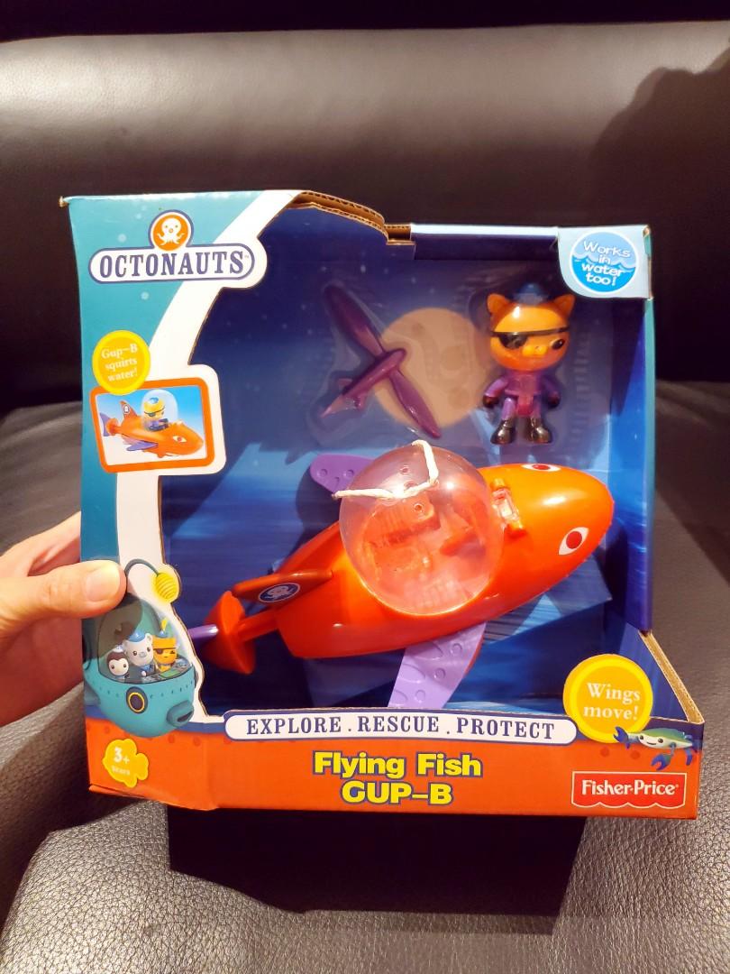 現貨 全新 罕有 Octonauts Flying Fish Gup-B 玩具組, 興趣及遊戲, 玩具 & 遊戲類 - Carousell