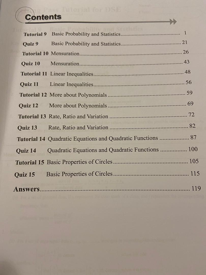 [全新] DSE Maths(core) Getting Pass Tutorial for DSE Book B, 興趣及遊戲, 書本 & 文具, 教科書 - Carousell