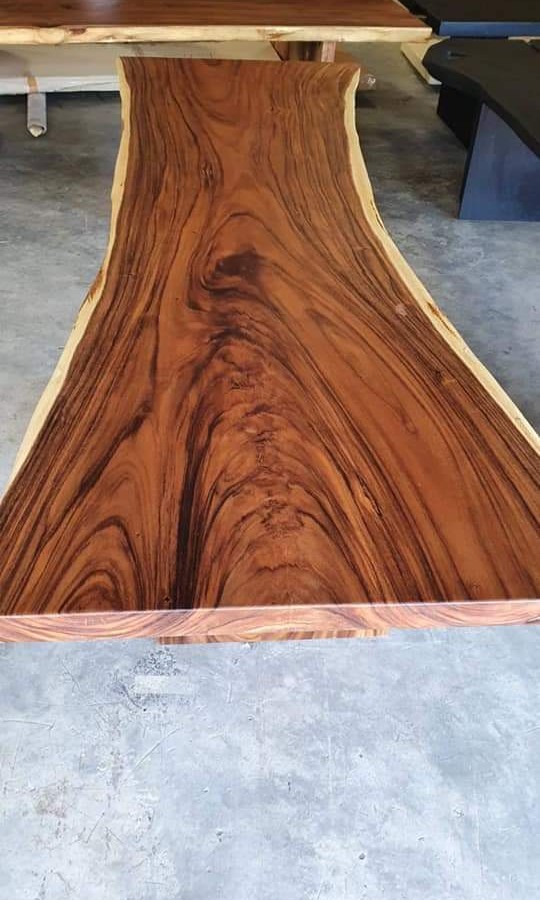 Acacia dining table, Furniture & Home Living, Furniture, Tables & Sets ...