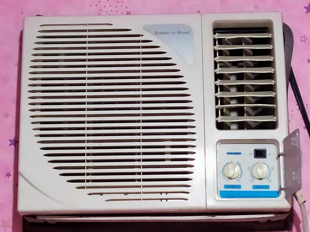 American Home Window Type Aircon (Non Inverter), TV & Home Appliances ...