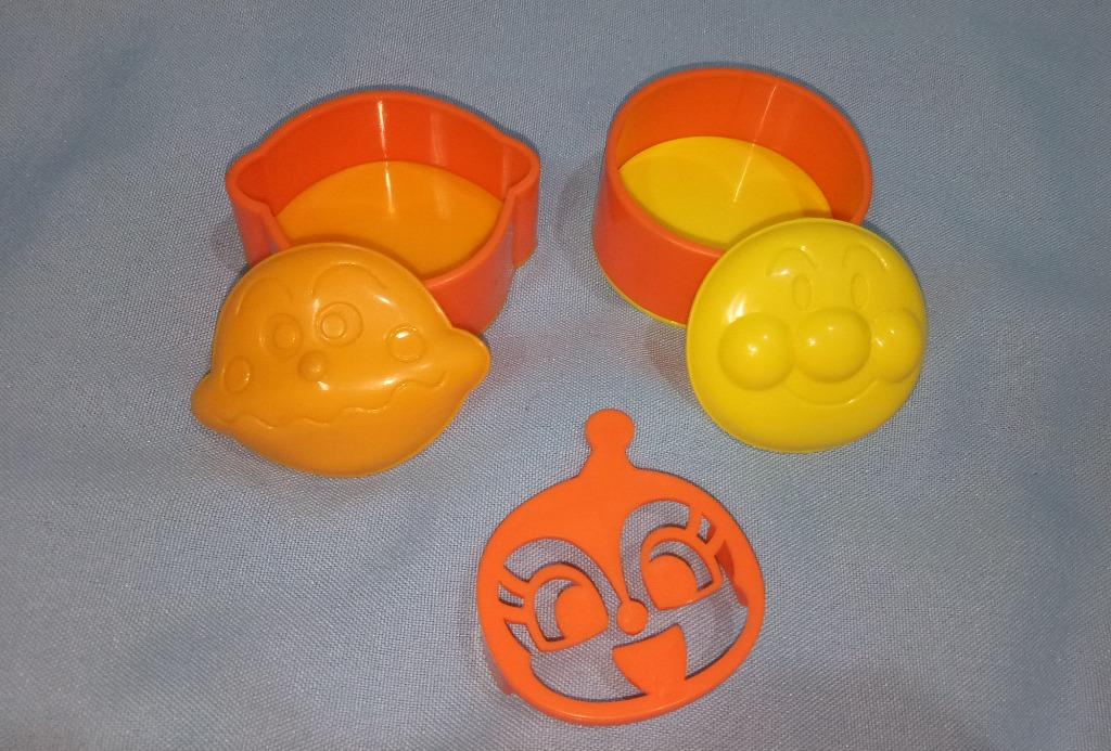 Anpanman Characters Bento Tool Rice Molder Set 2, Hobbies & Toys ...