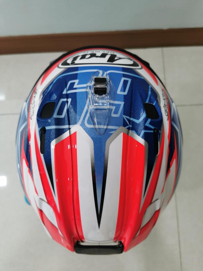 Arai Ram 5 Nicky Hayden, Motorcycles, Motorcycle Apparel on Carousell