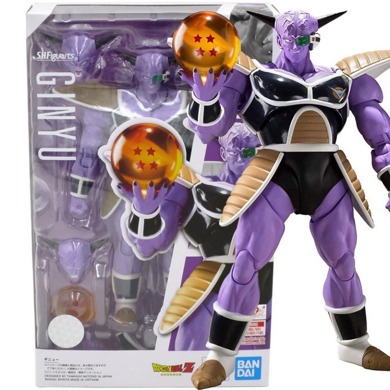 [售完] BANDAI SHF [龍珠Z 菲利 皇牌精英軍團 隊長 傑紐] Bandai Tamashii s.h.figuarts Dragon Ball Z Captain Ginyu ...