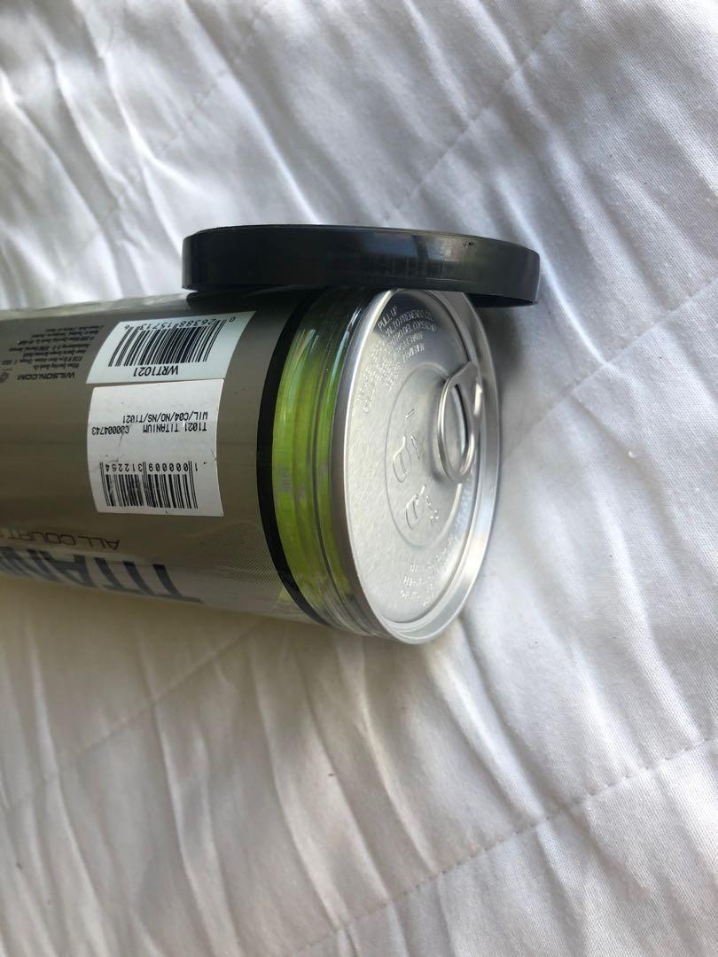 Box of 3 Wilson Titanium Tennis Balls Unopened, Sports Equipment ...