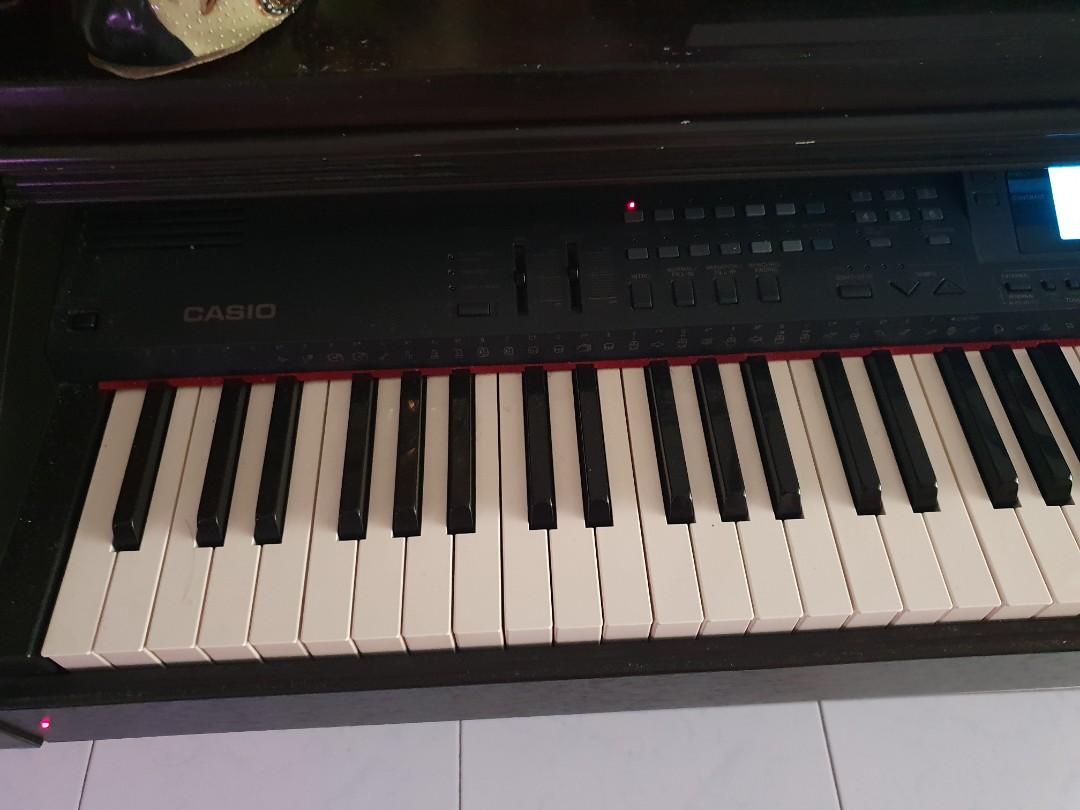Casio electric piano keyboard, Hobbies & Toys, Music & Media, Musical ...