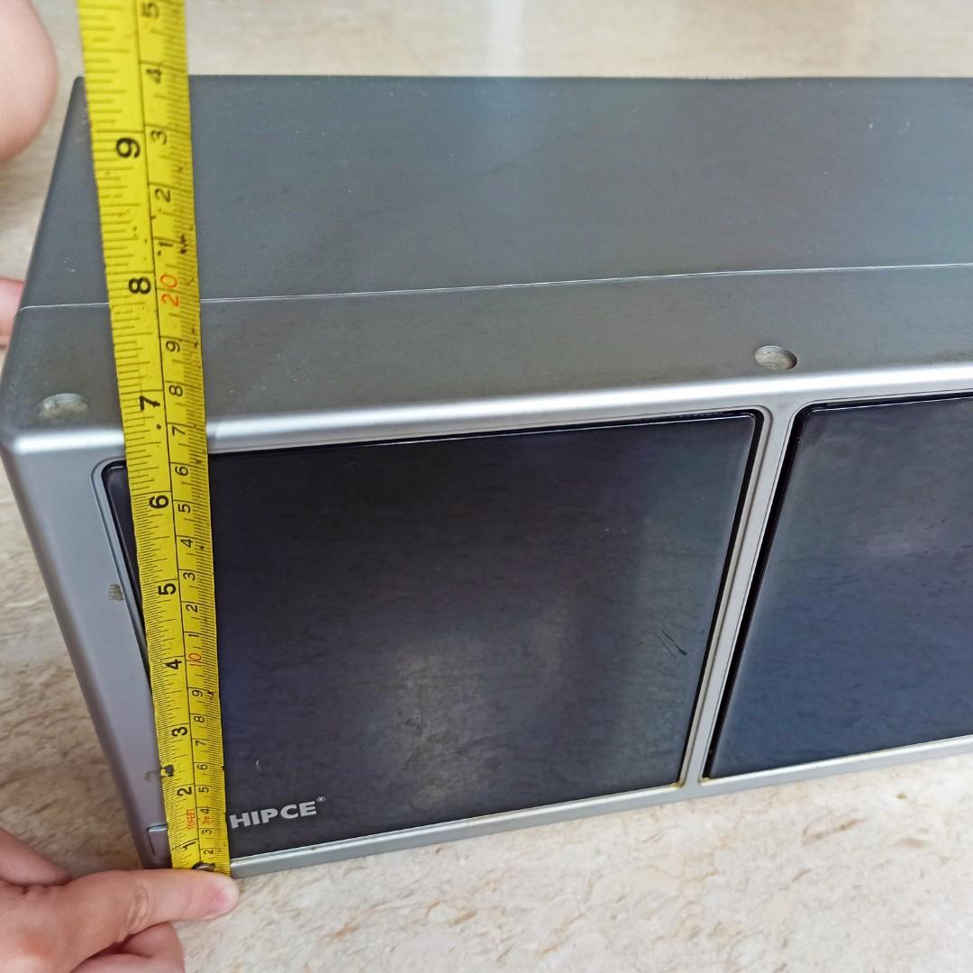 CD/DVD storage box, drawer, Furniture & Home Living, Home Improvement ...