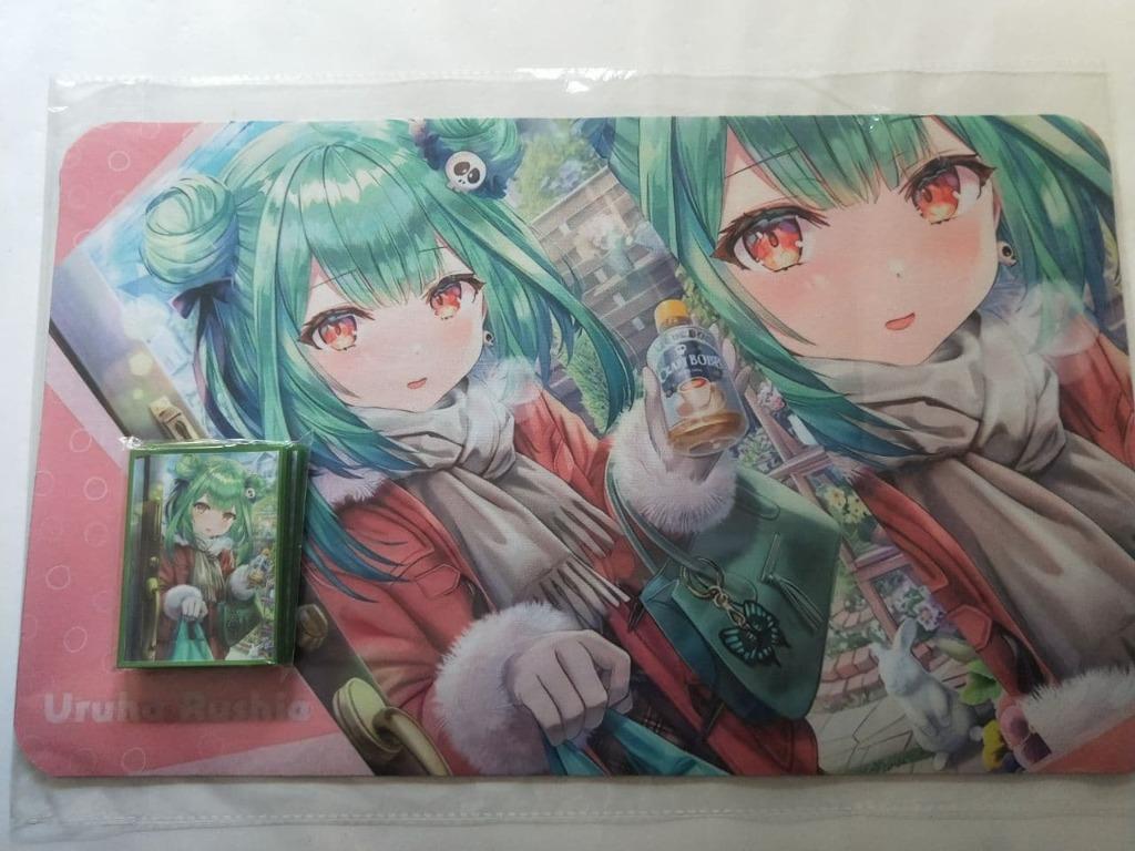 Comiket Sleeves and Playmat Set- Hololive Rushia, Hobbies & Toys, Toys & Games on Carousell
