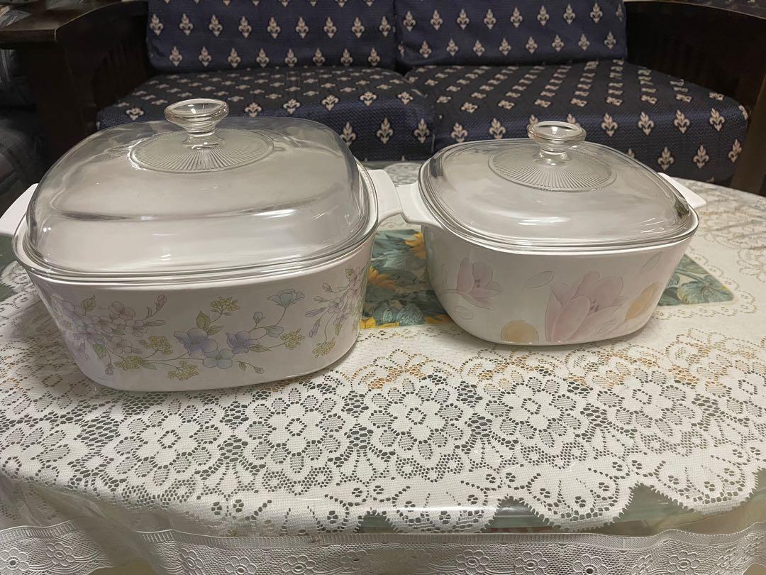 Corning Ware with glass lid, Furniture & Home Living, Kitchenware ...