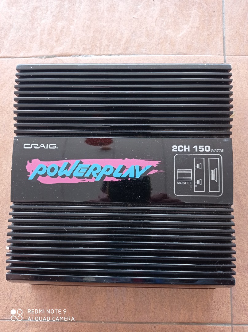 Craig 150w amplifier, Auto Accessories on Carousell