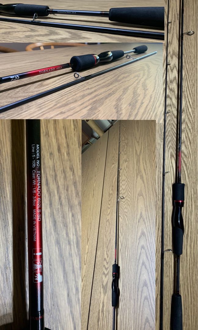 Daiwa Tornado Rod, Sports Equipment, Fishing on Carousell