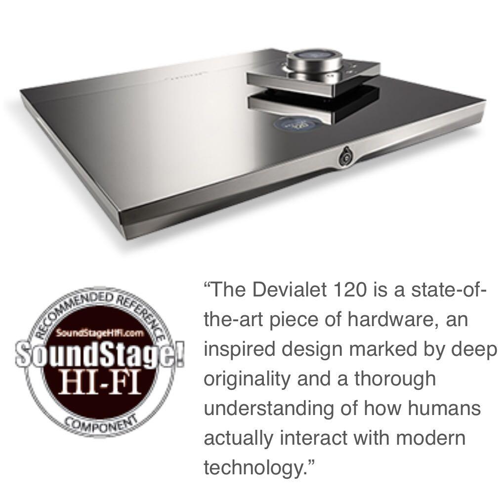 Devialet 120 Integrated Amplifier & DAC, Audio, Other Audio Equipment ...