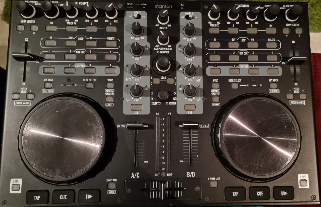 DJ controller stanton DJC.4, Audio, Other Audio Equipment on Carousell