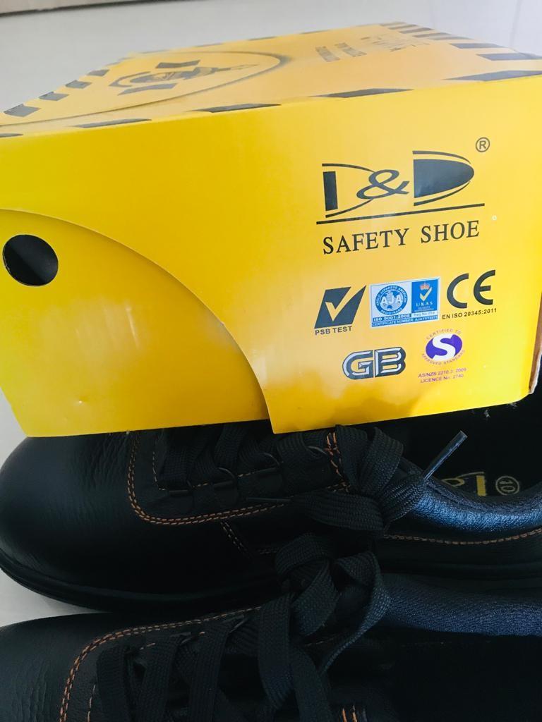DnD safety shoe, Men's Fashion, Footwear, Boots on Carousell