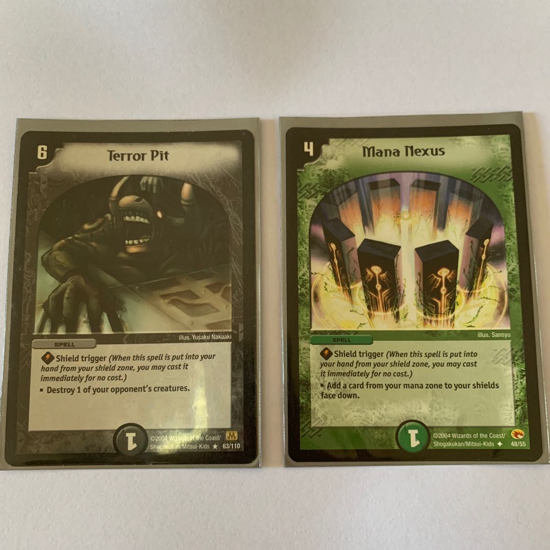 Duelmasters Cards Terror Pit & Mana Nexus, Hobbies & Toys, Toys & Games ...