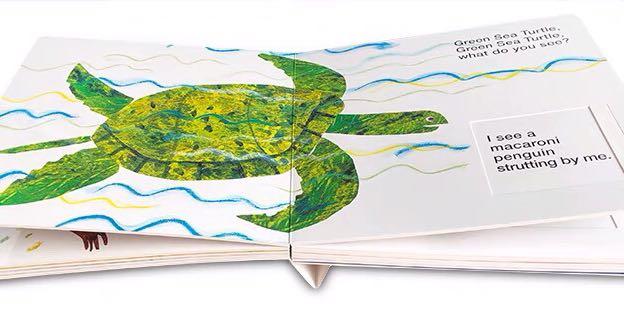 Eric Carle Slide and find Panda bear what do you see, Hobbies & Toys ...