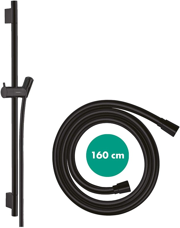 Hansgrohe Unica S Puro Shower Rail 0.65 m with Shower Hose 1.6m # ...