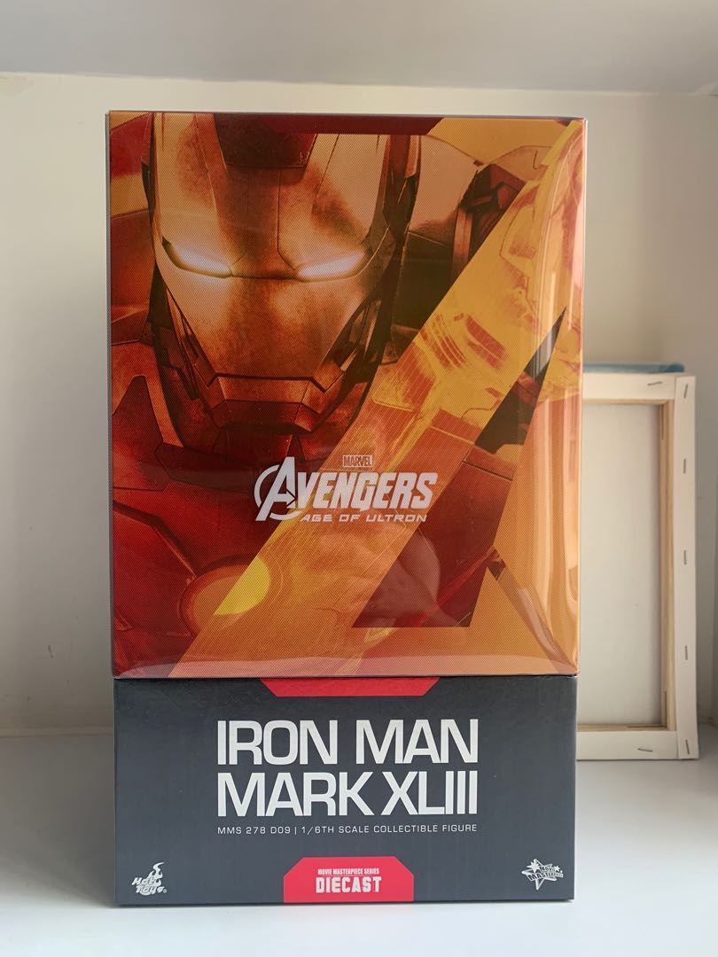 Hot toys iron man mark43, 興趣及遊戲, 玩具 & 遊戲類 - Carousell