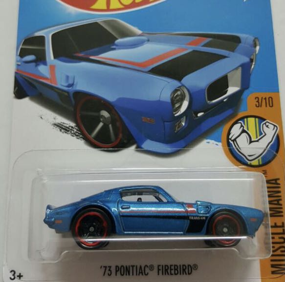 HotWheel Muscle Mania '73 Pontiac Firebird, Hobbies & Toys, Toys ...