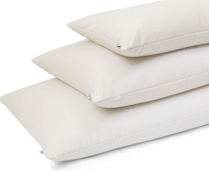 Hullo Buckwheat Pillow Small Ergonomic Support Buckwheat Hulls Organic ...