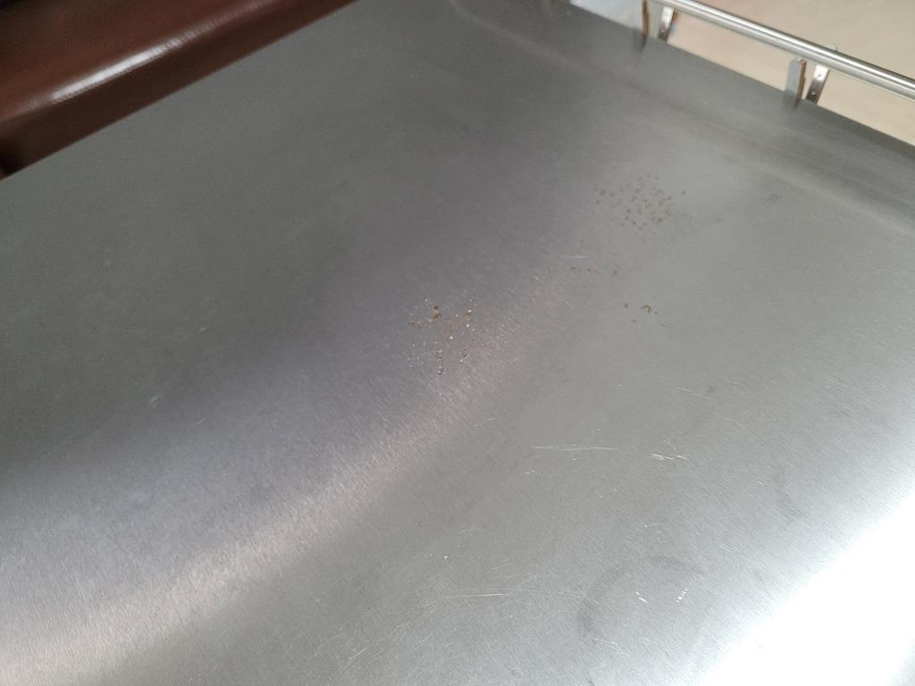 Ikea Udden Kitchen Trolley (stainless steel, small superficial stains ...