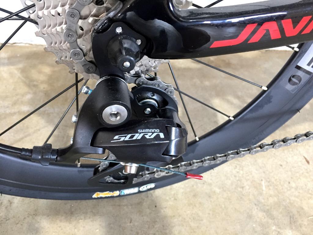 Java CL 451 Carbon Mini Velo Shimano Sora Spec Shimano hydraulic brakes ...