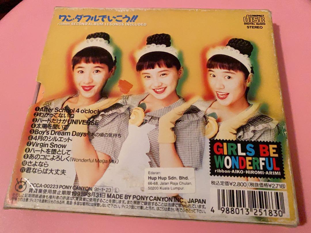 (J-Pop) Ribbon - Girls Be Wonderful!, Hobbies & Toys, Music & Media, CDs & DVDs on Carousell