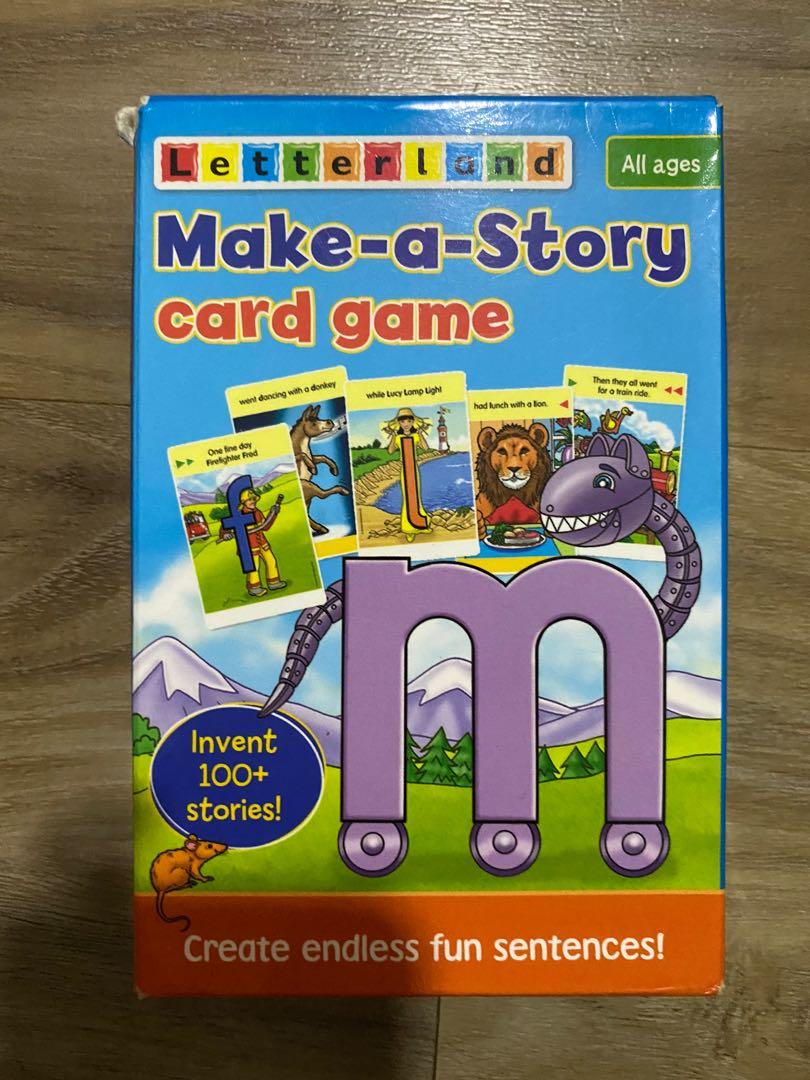 Letterland book and card game, 興趣及遊戲, 書本 & 文具, 小說 & 故事書 - Carousell