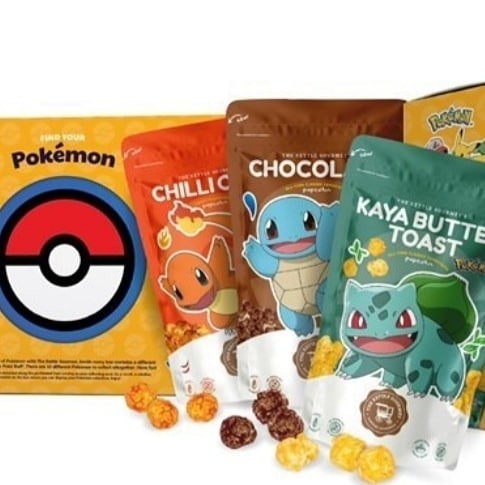Limited Edition Pokemon Kettle Gourmet Popcorn, Food & Drinks, Local ...