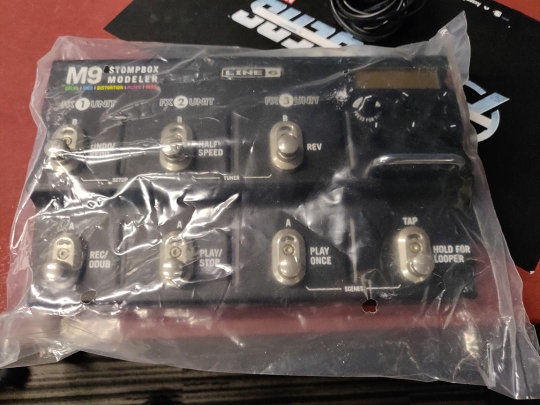 Line 6 M9 Stompbox Modeler Pedal, Hobbies & Toys, Music & Media ...