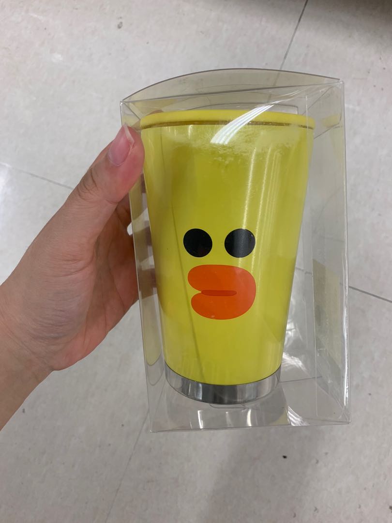 Line Friends Sally Stain Cup 莎莉杯, 傢俬＆家居, 廚具和餐具, 茶具配件 - Carousell