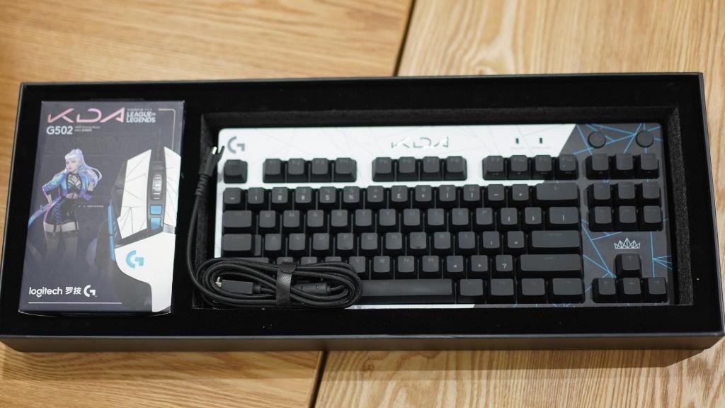 Logitech KDA 618 Bundle (G Pro KDA Mechanical Keyboard + G502 Hero KDA ...