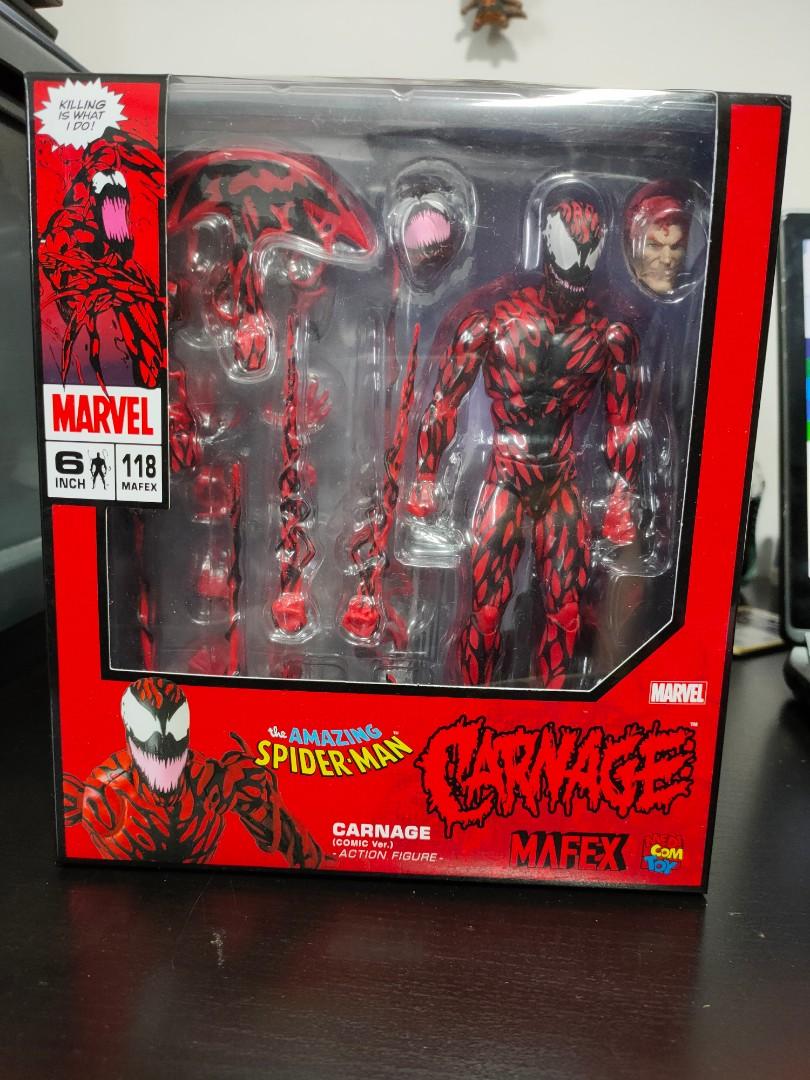 Mafex Carnage BIB, Hobbies & Toys, Toys & Games on Carousell