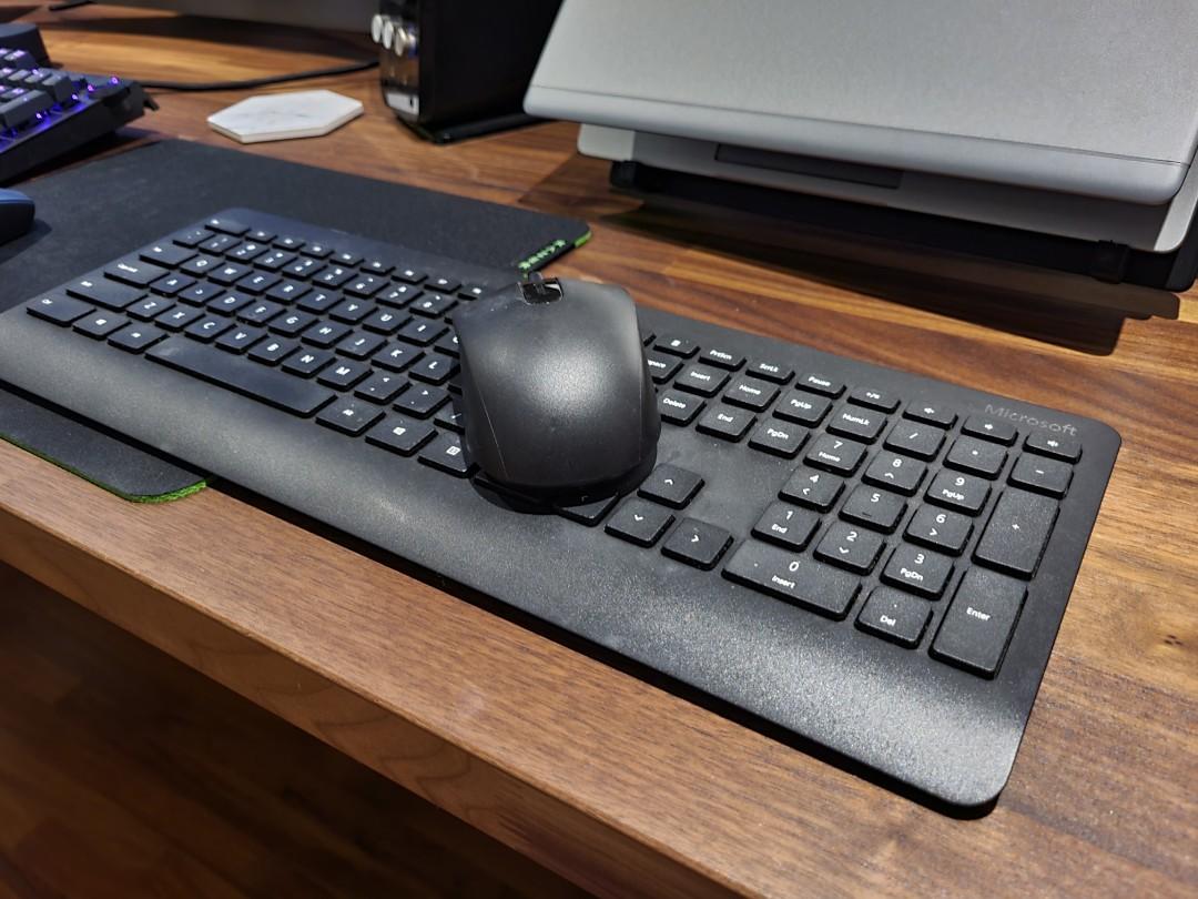 Microsoft Keyboard and Mouse set (Wireless Desktop 900), Computers ...
