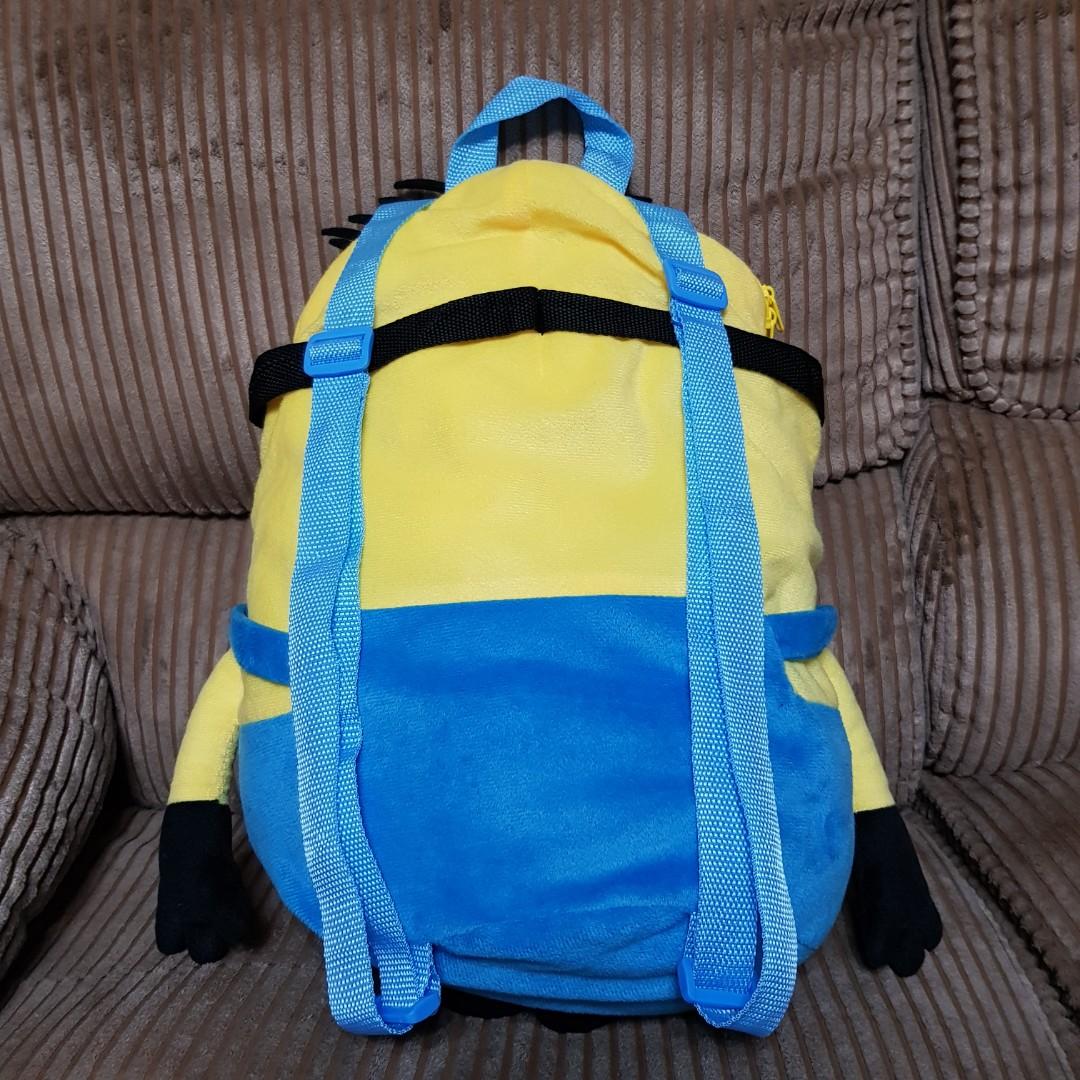 AUTHENTIC Huge! Minion Plush Backpack Bag - Despicable Me - Minions ...