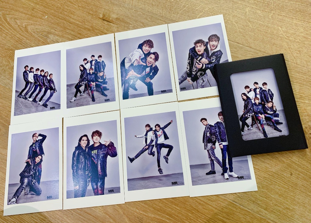 Mirror 鏡仔MR Postcard set 姜濤呂爵安陳卓賢盧瀚霆皮皮 ian anson kong anson lo edan tiger AK frankie lokman ...