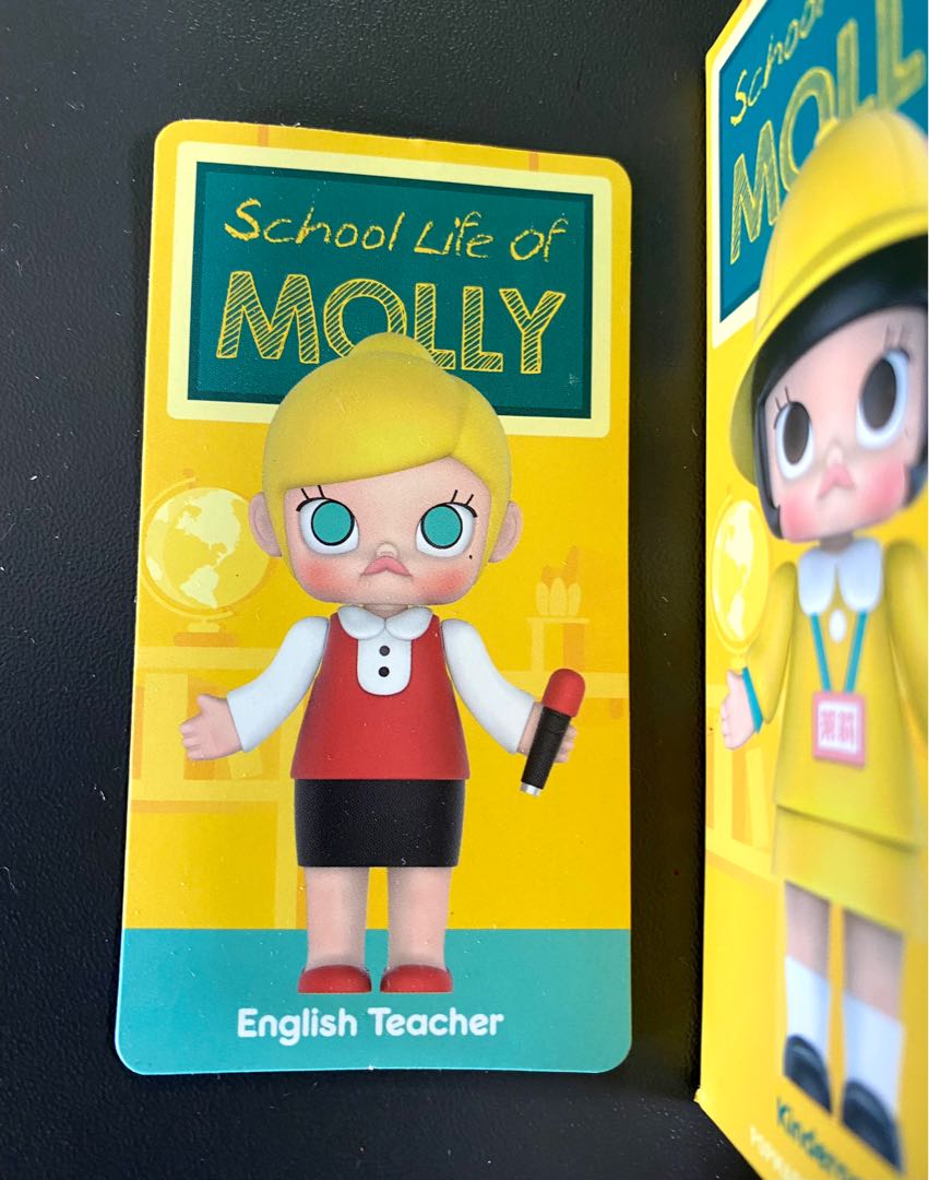 Molly School collection Teacher 老師 版, 興趣及遊戲, 收藏品及紀念品, 明星周邊 - Carousell