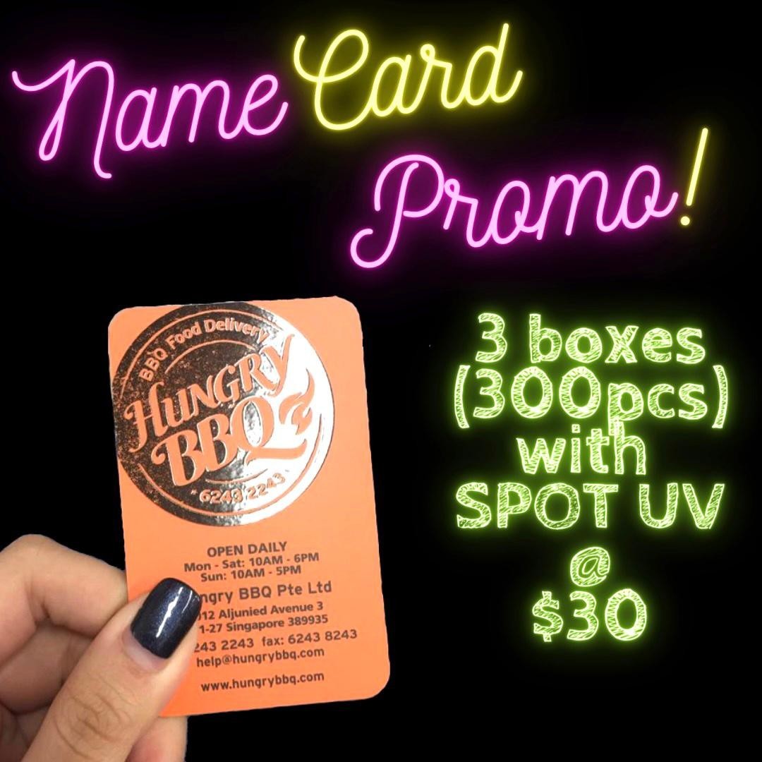 Name Card Printing FREE MATTE LAMINATION AND SPOT UV Hobbies Toys name-card-printing-free-matte-lamination-and-spot-uv-hobbies-toys