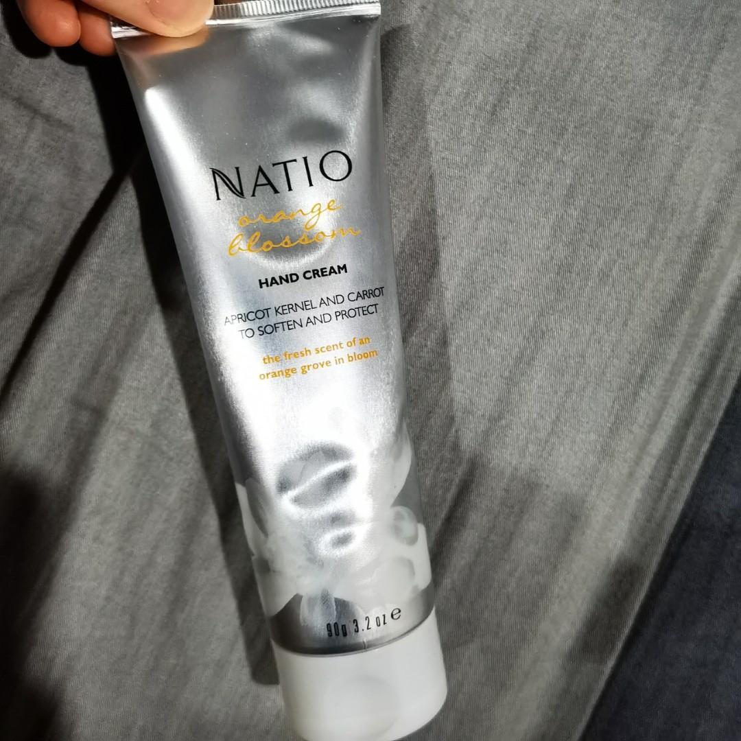 Natio hand cream, Beauty & Personal Care, Face, Face Care on Carousell