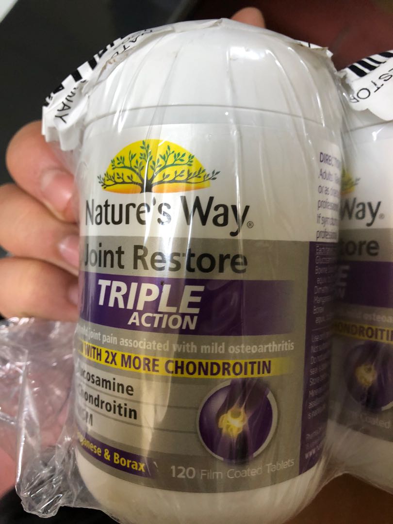 Nature’s Way Joint Restore triple action, Beauty & Personal Care, Hands ...