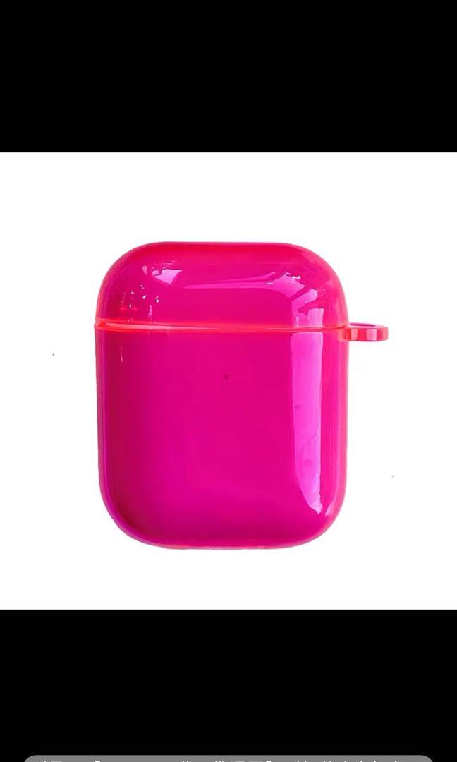Neon Pink Airpod Case, Mobile Phones & Gadgets, Mobile & Gadget ...