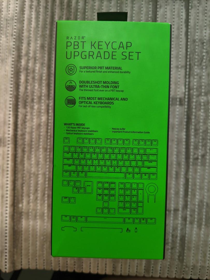 NEW Razer PBT keycaps (double shot PBT, suitable for mechanical ...