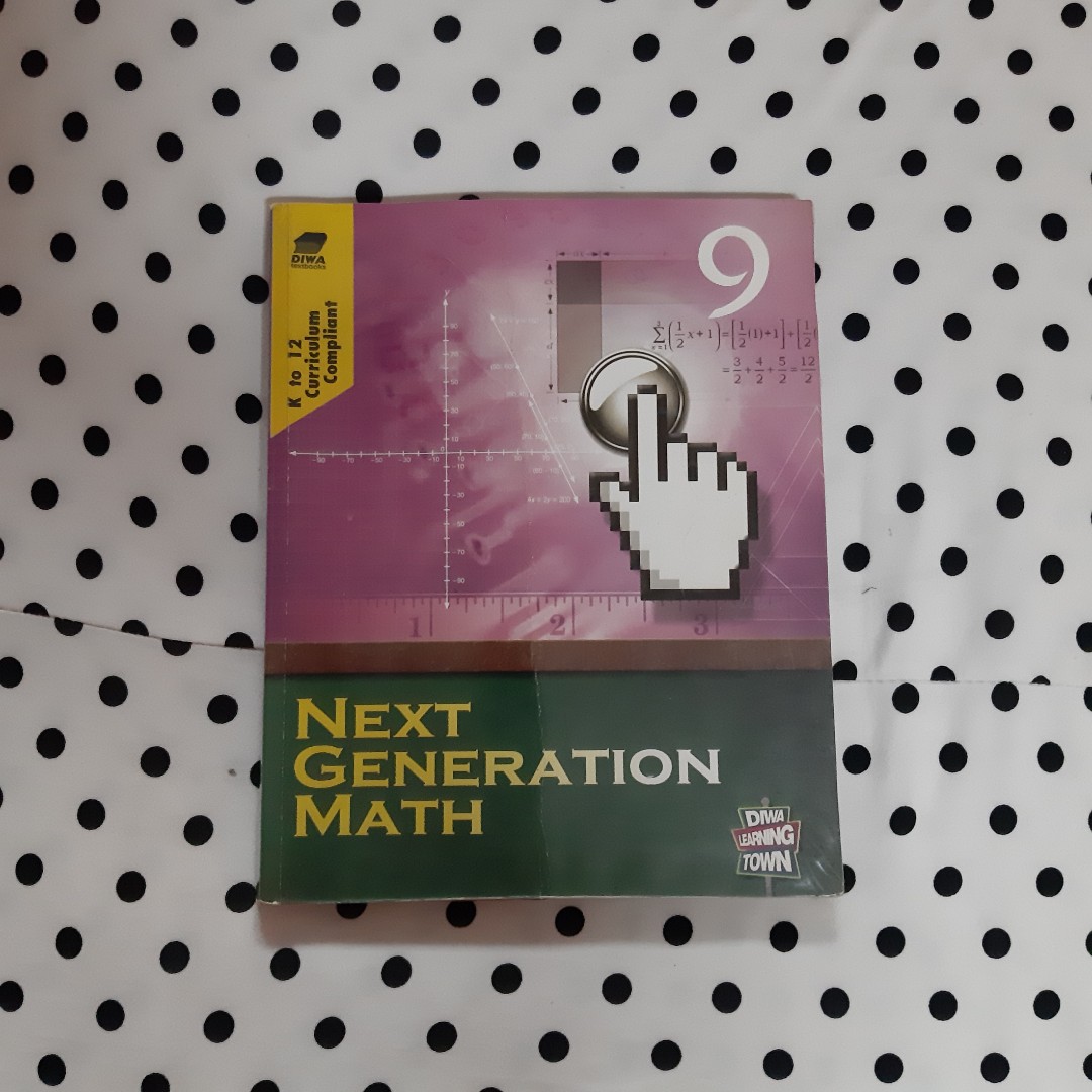 GRADE 9 NEXT GENERATION MATH, Hobbies & Toys, Books & Magazines ...