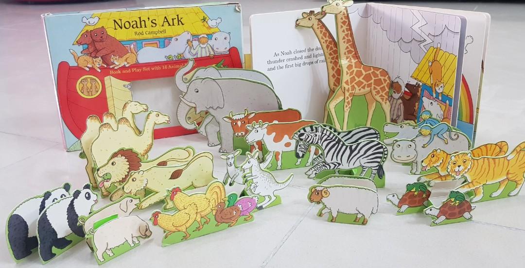 Noah's Ark Book and Play Set, Hobbies & Toys, Books & Magazines ...