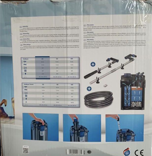Canister Filter Oase BioMaster 250, Pet Supplies, Homes & Other Pet ...