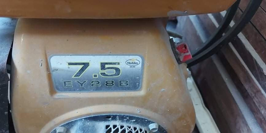 One Bagger Concrete cement Mixer with Robin EY 7.5 HP Gas Engine ...