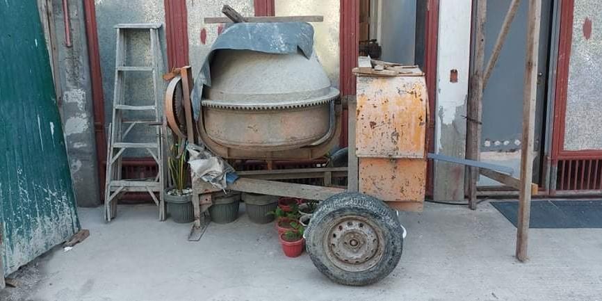 One Bagger Concrete cement Mixer with Robin EY 7.5 HP Gas Engine ...
