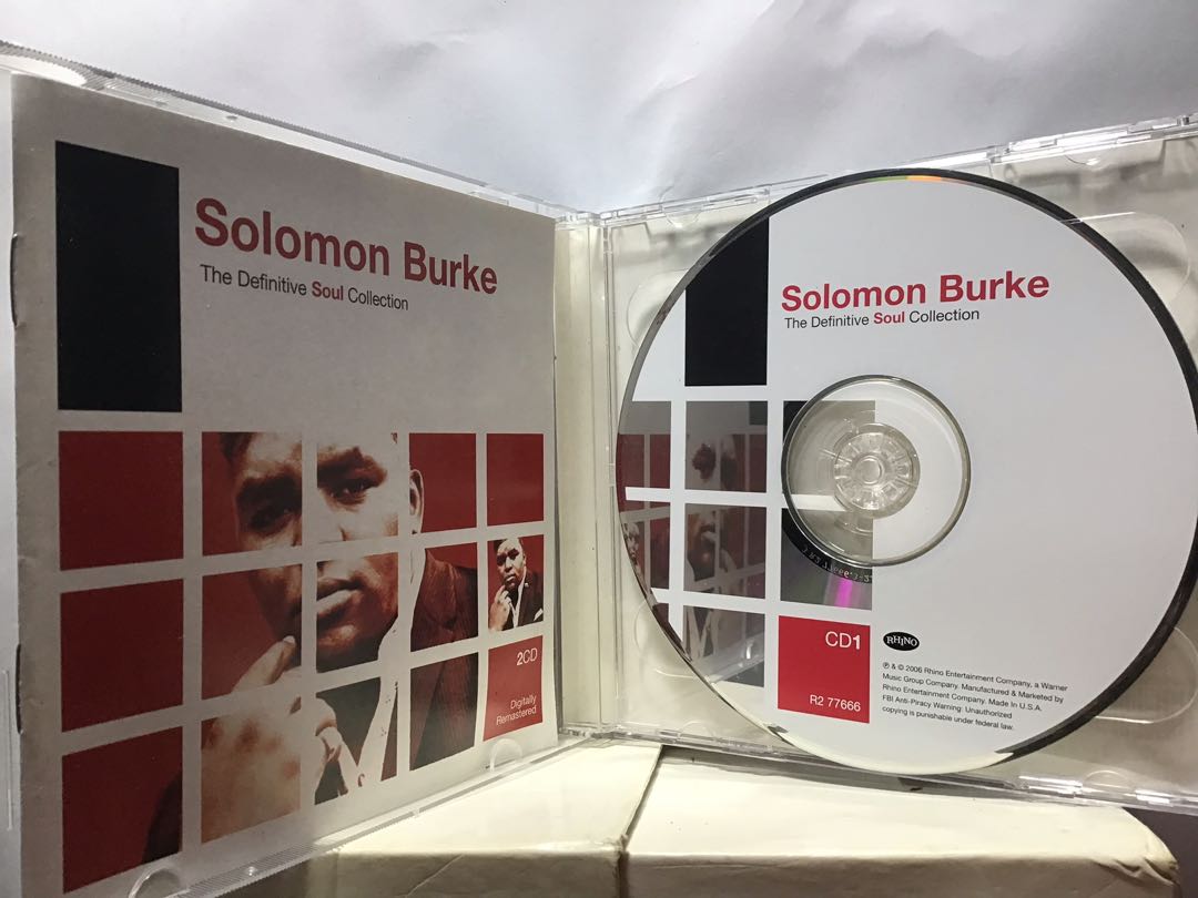 ORIGINAL US PRESS Solomon Burke - Definitive Collection OOP USA DOUBLE 2x CD Anubis 60s Soul ...
