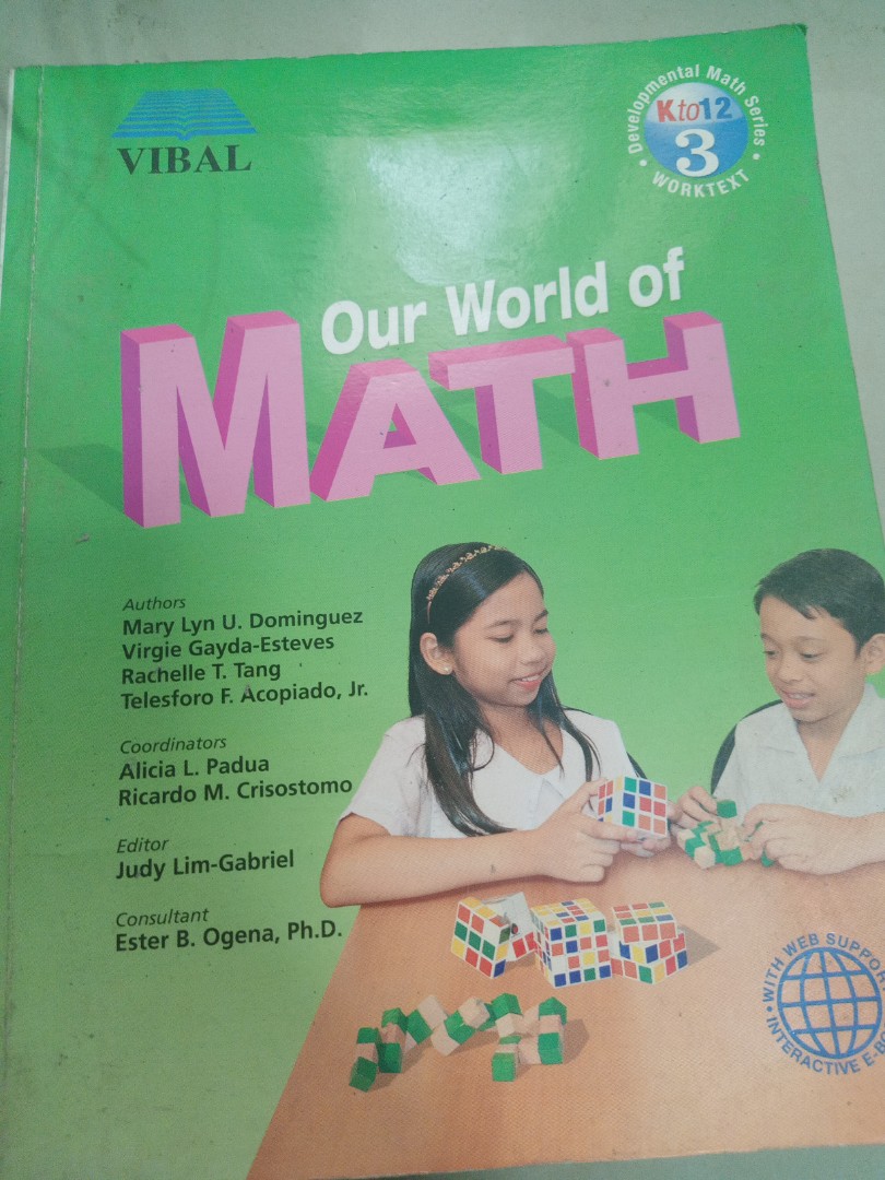 Our World of Math Book for Grade 3, Hobbies & Toys, Books & Magazines ...